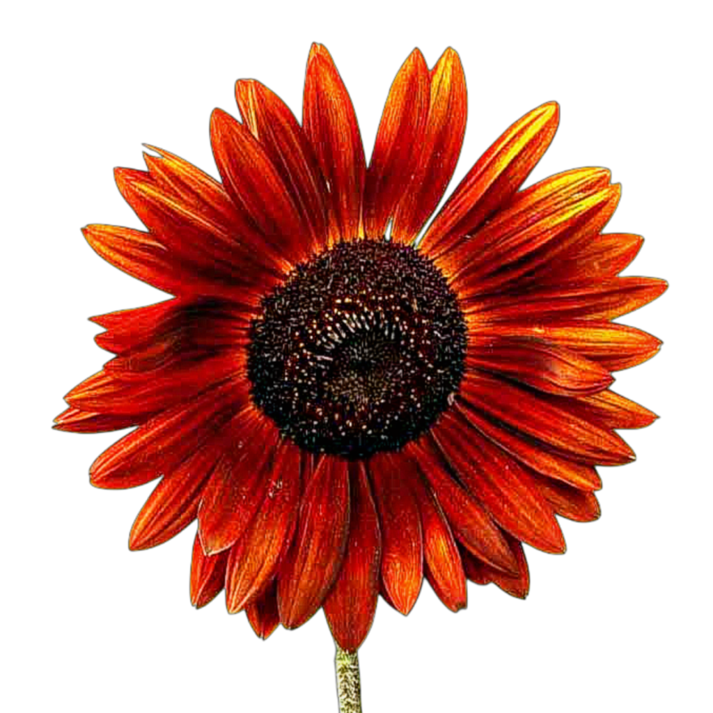 Dísznapraforgó (Helianthus annuus "Velvet Queen") 2g, ~80 mag - Vadvirágom